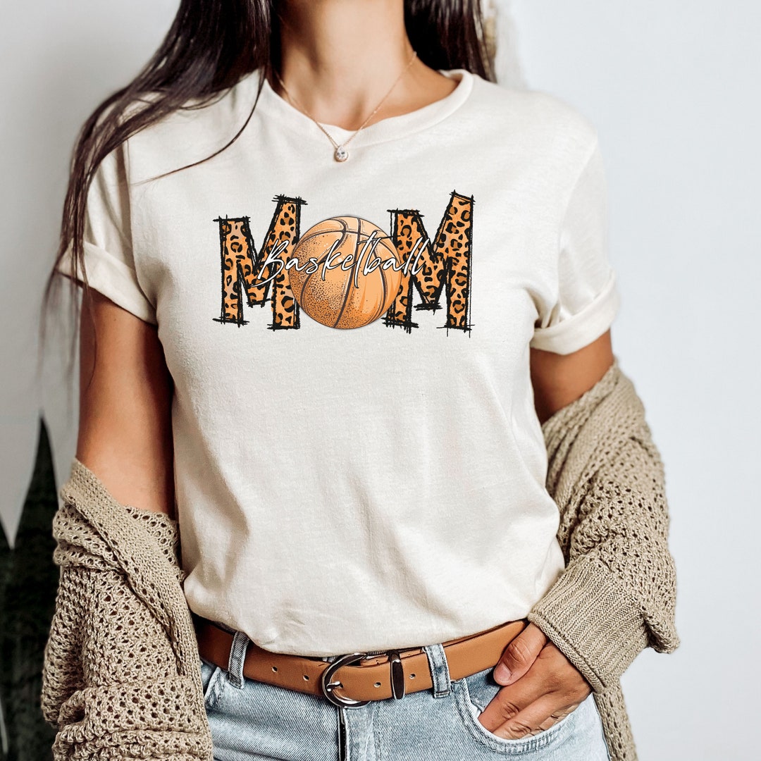 Basketball Mom Leopard Print, Basketball Mom, Gift for Basketball Mom ...