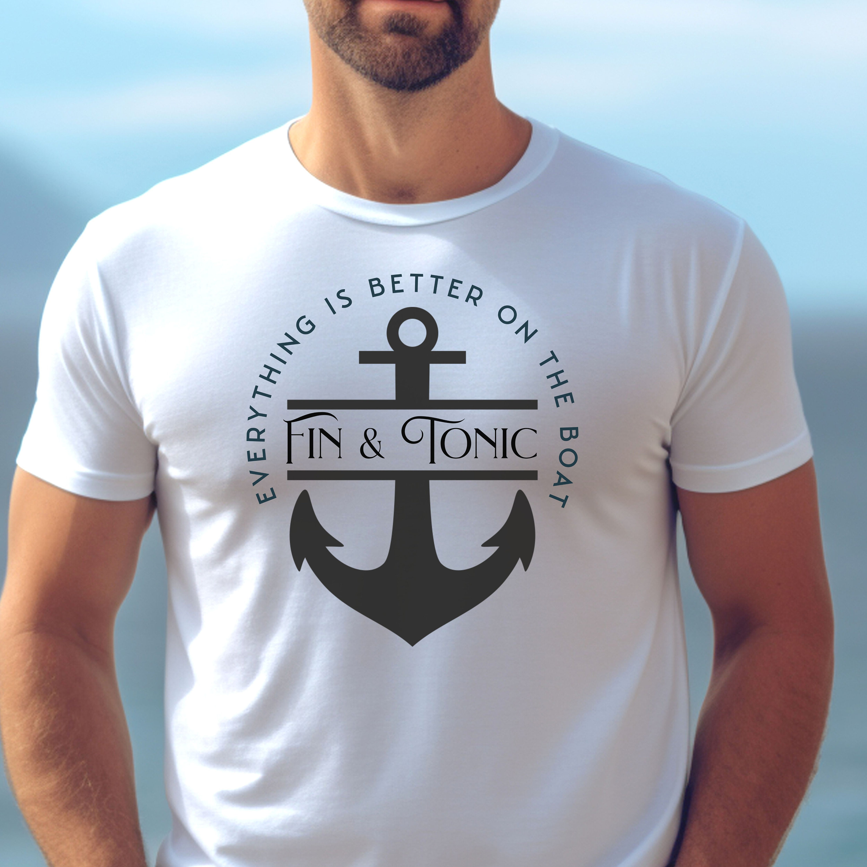 Custom Boater Shirt, Personalized Boat Shirt, Custom Boat T-shirt, Gift ...