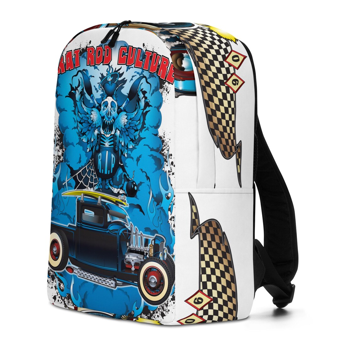 Rat Rod Culture Minimalist Backpack - Etsy