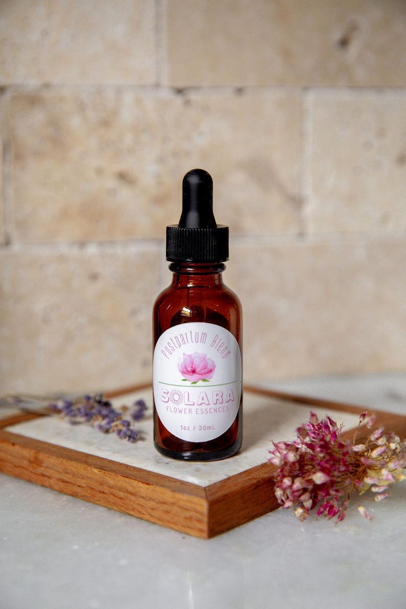 Postpartum Flower Essence Blend - Etsy