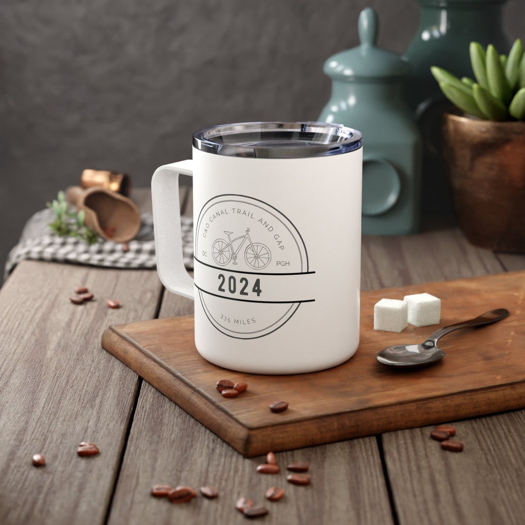 DC to PGH C&O Canal and GAP Trail Insulated Coffee Mug, 10oz - Etsy