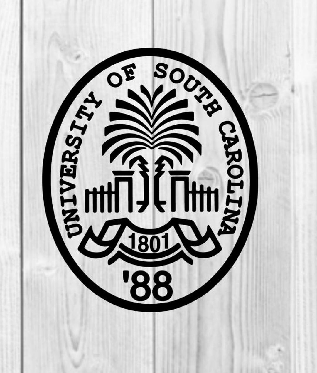 USC Gate Grad Year Decal - SC Gamecocks - Etsy