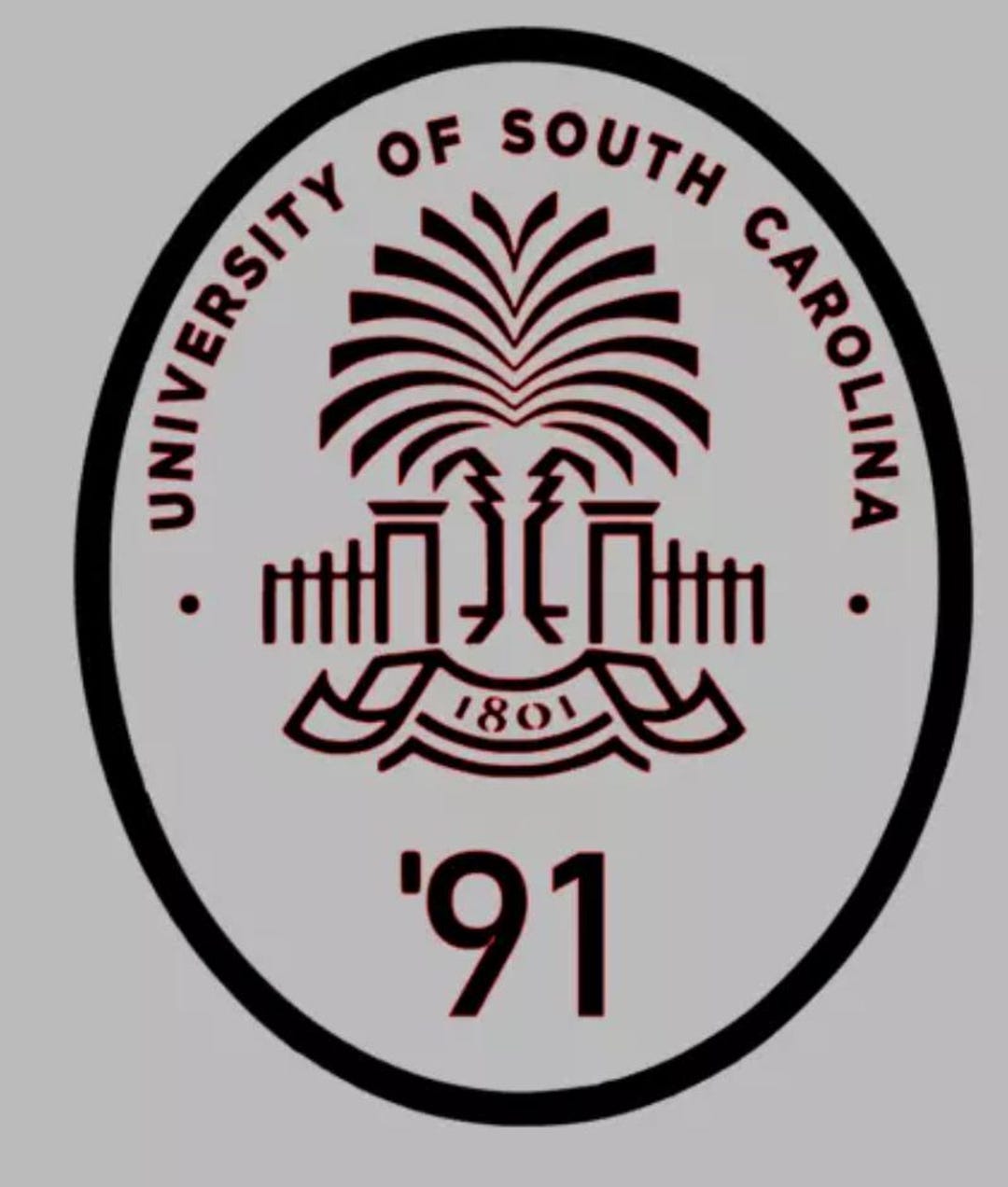 USC Gate Grad Year Decal SC Gamecocks - Etsy