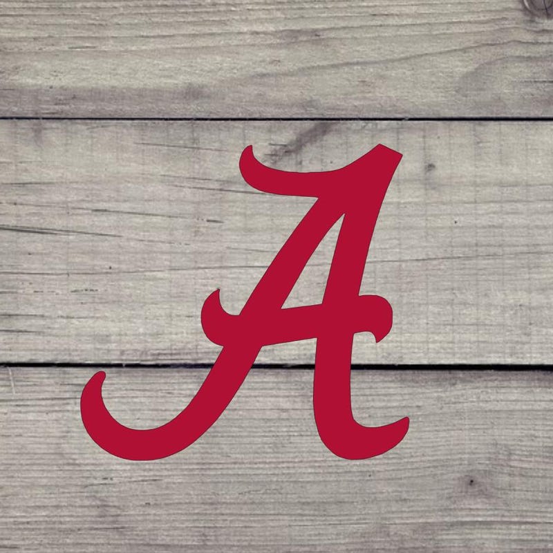 Black Alabama Car Decal - Etsy