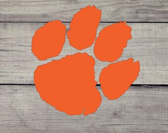Tiger Paw Decal - Etsy