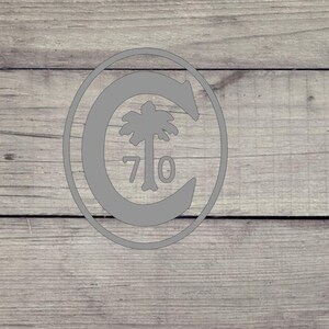 Clemson Graduation Ring Decal - With Year of Graduation - Etsy