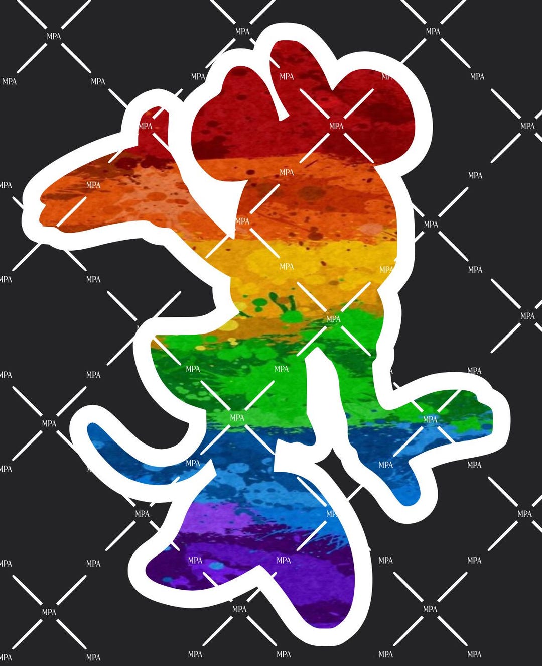 Disney LGBTQIA+ Pride Sticker - Etsy