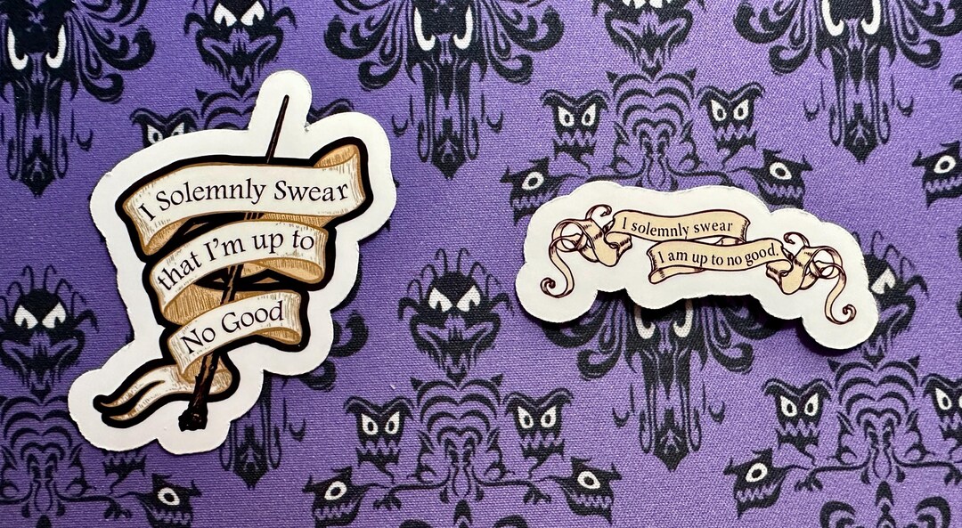 Harry Potter | Marauders Map | Water Resistant Vinyl Decal Sticker - Etsy
