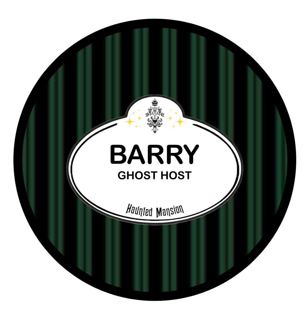 Haunted Manson | Cast Member Costume | Name Tag | Ceramic Coaster ...