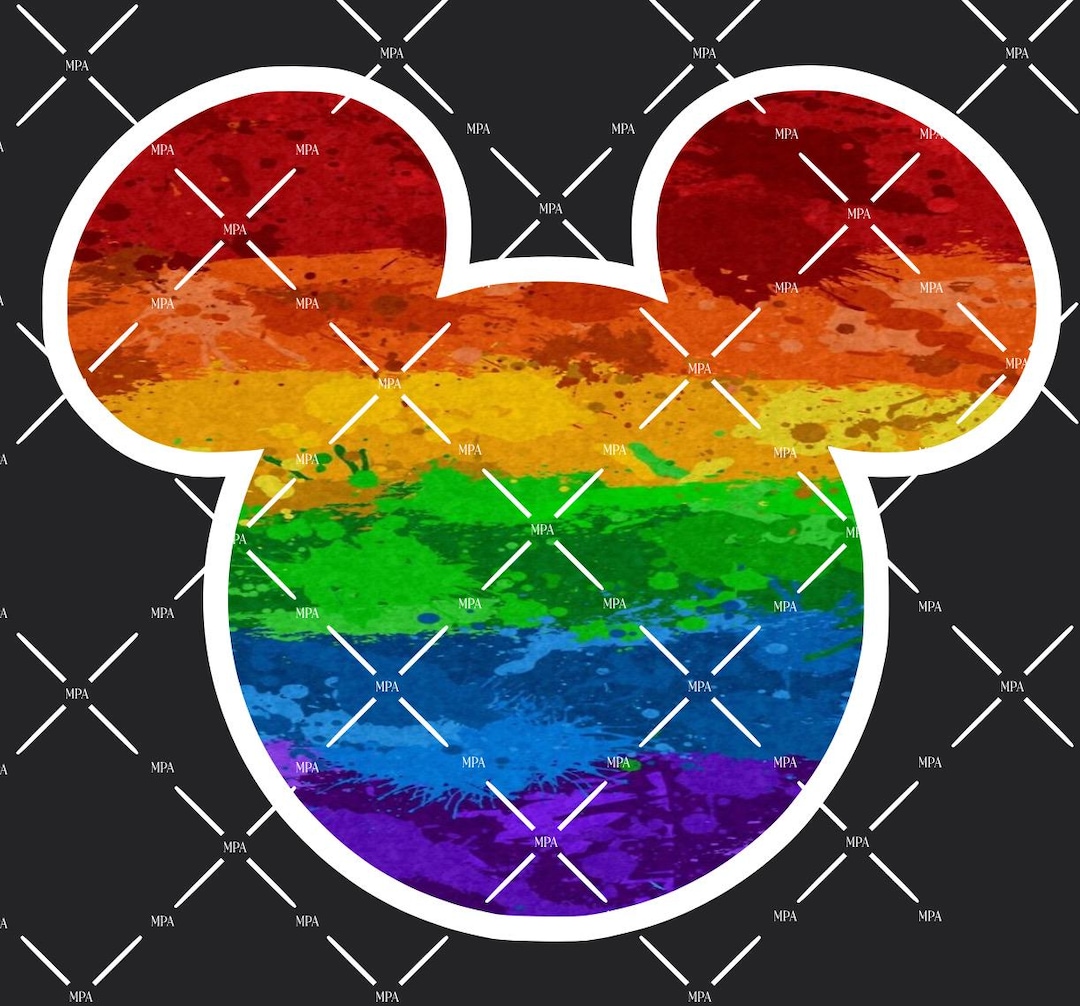 Disney Pride: LGBTQIA+ Pride Sticker - Etsy