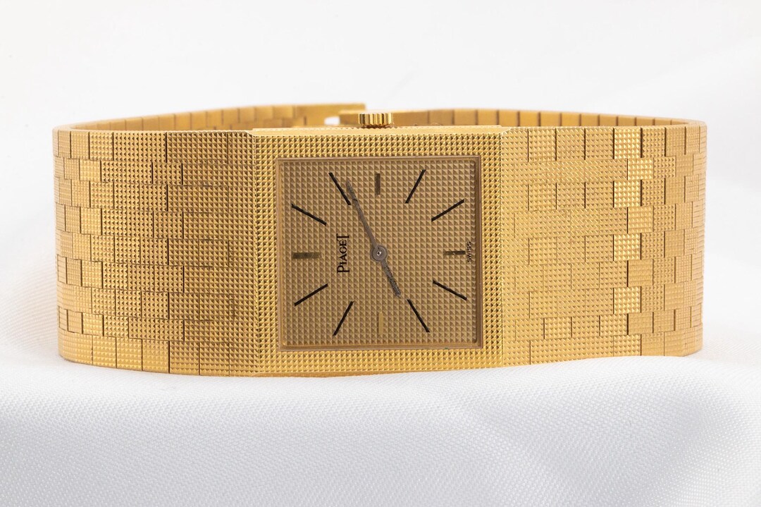 18k Yellow Gold Vintage Piaget Ref. 9131C4 Watch - Etsy