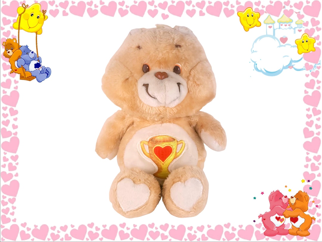 Original Champ Care Bear Plush 1980s Soft Toy - Etsy