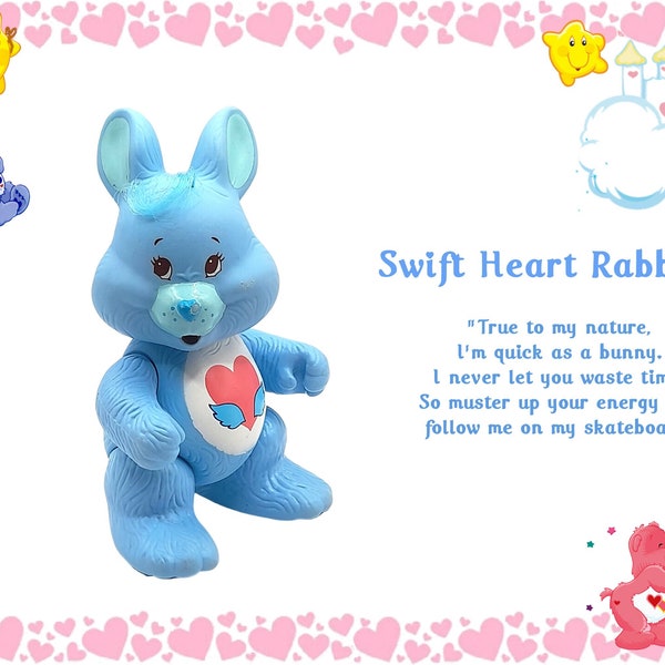 Care Bear Swift Heart Rabbit - Etsy