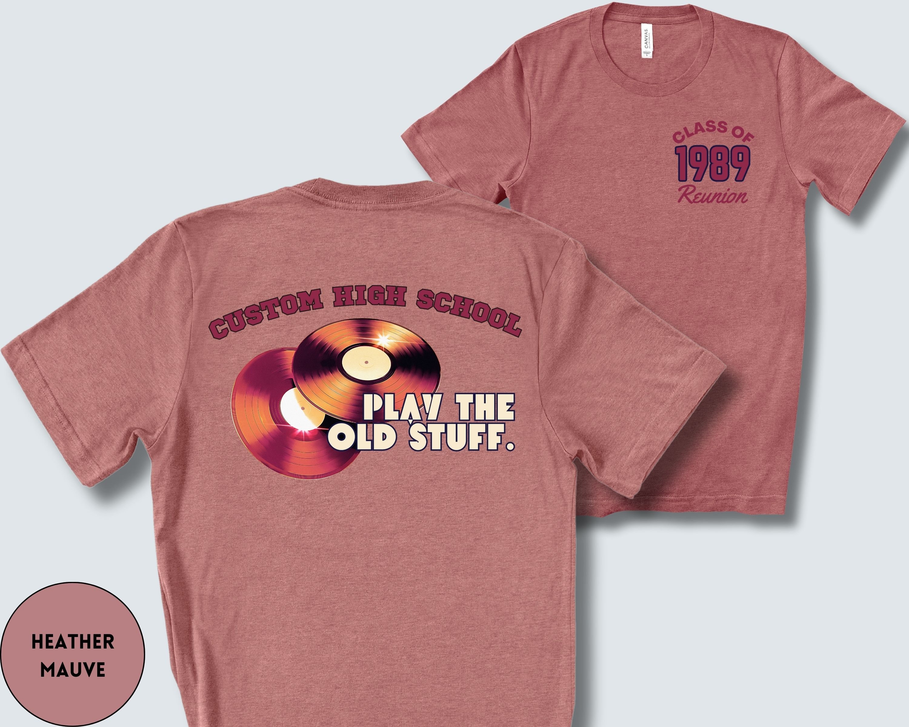 Custom Class Reunion Shirt, Class Reunion T Shirt, Customizable 30 Year ...