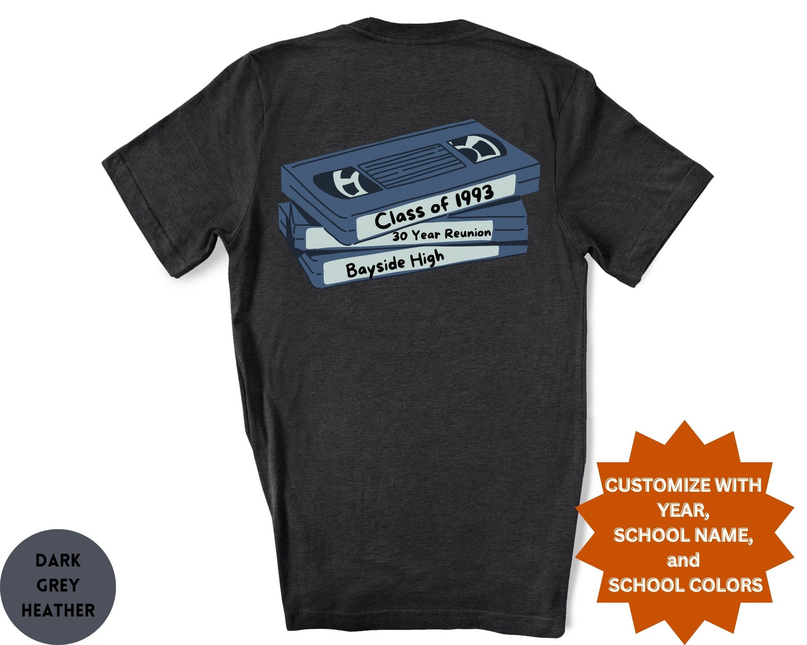 Custom Class Reunion Shirt, Class Reunion T Shirt, Customizable 30 Year ...