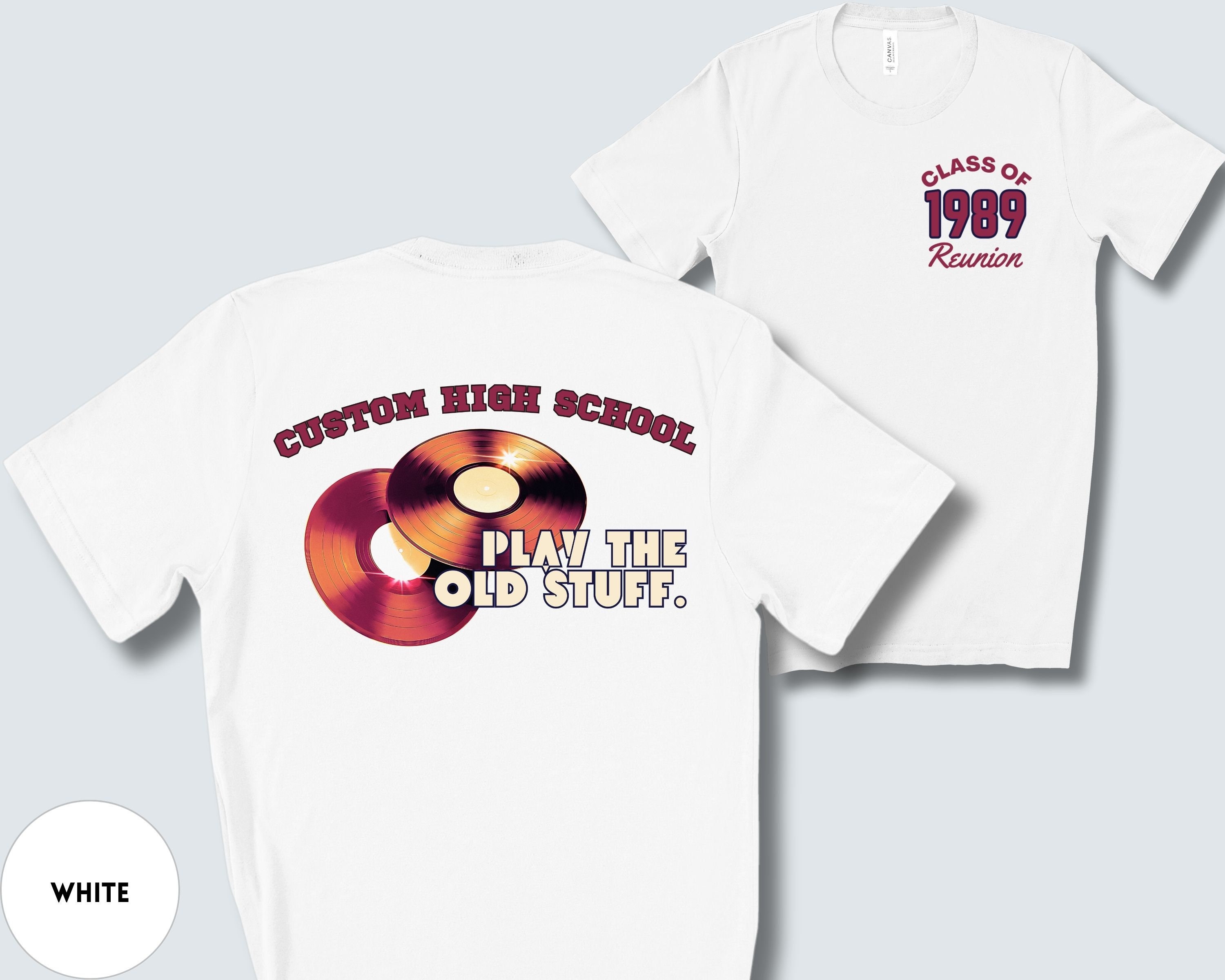 Custom Class Reunion Shirt, Class Reunion T Shirt, Customizable 30 Year ...