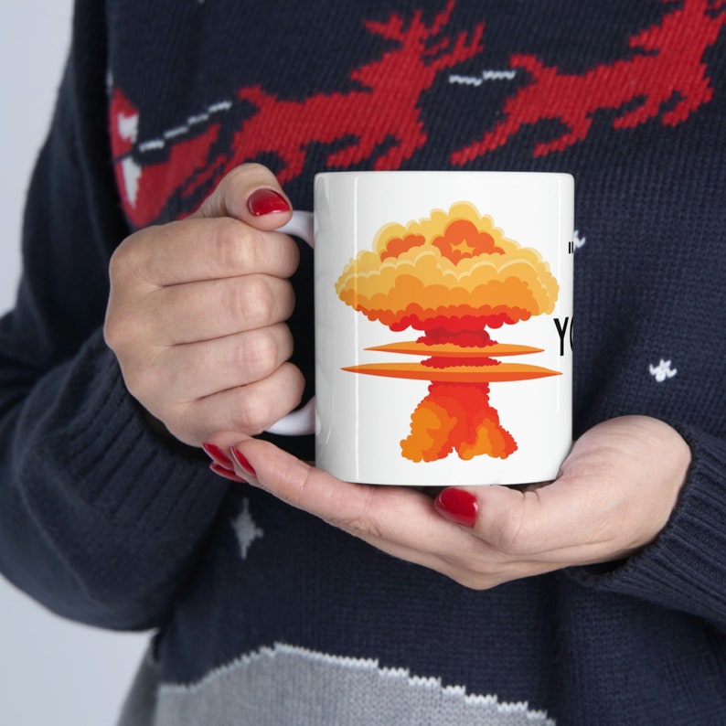 J. Robert Oppenheimer Mug, Nuke I Am Your Father Mug, Oppenheimer Gift ...