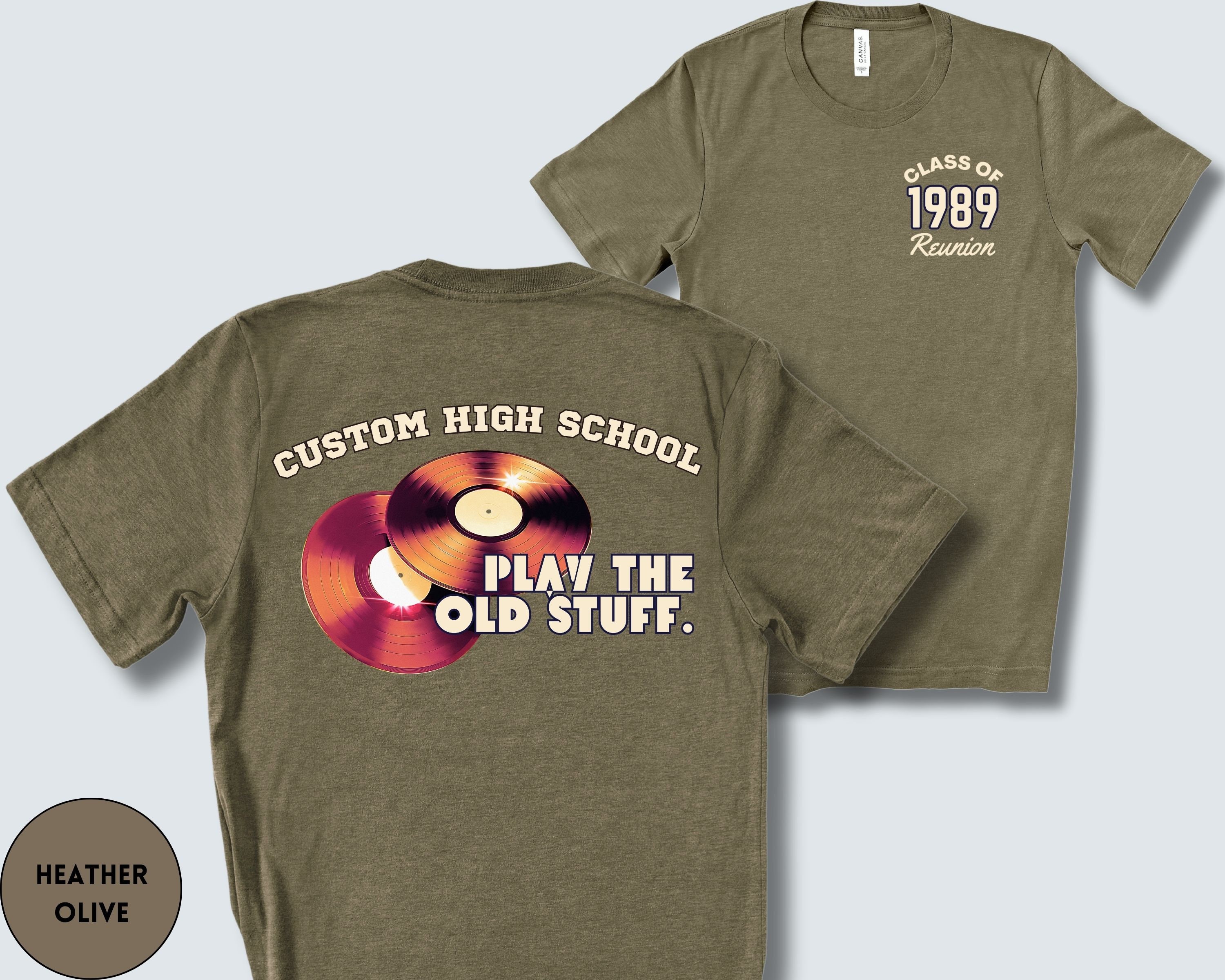 Custom Class Reunion Shirt, Class Reunion T Shirt, Customizable 30 Year ...
