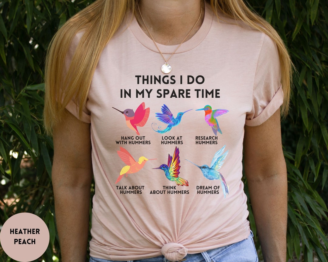 Hummingbird Shirt Hummingbird Tee Bird Lover Shirt Animal Lover Tee ...