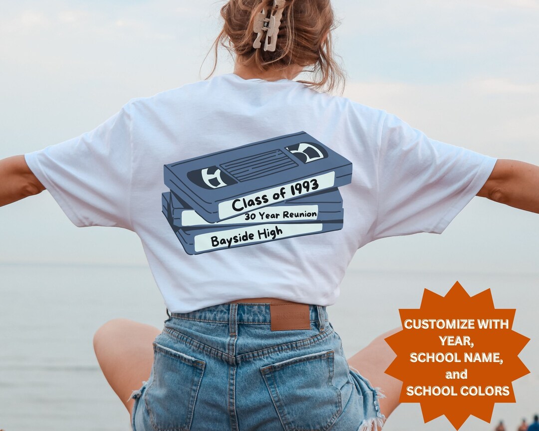 Custom Class Reunion Shirt, Class Reunion T Shirt, Customizable 30 Year ...