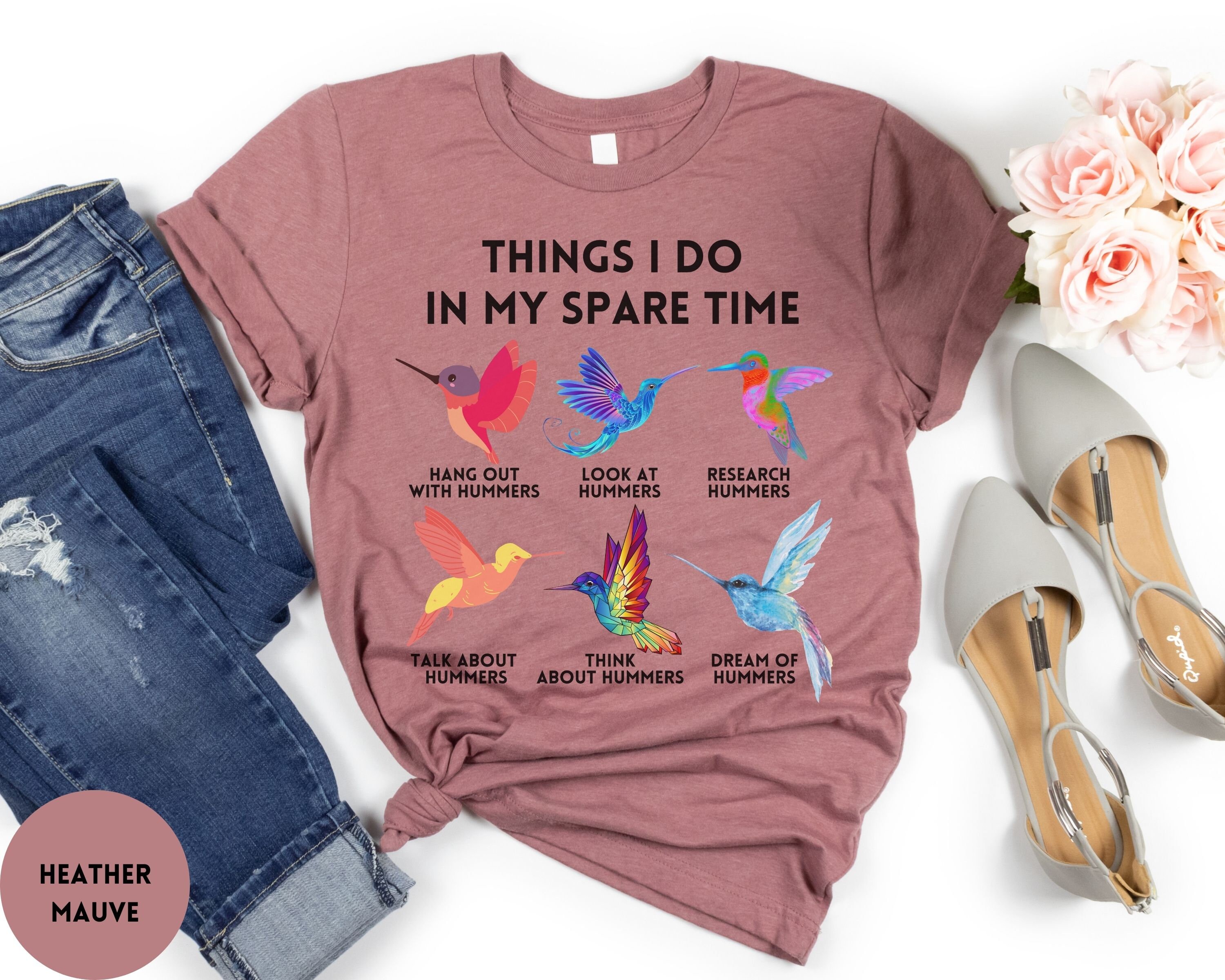 Hummingbird Shirt Hummingbird Tee Bird Lover Shirt Animal Lover Tee ...