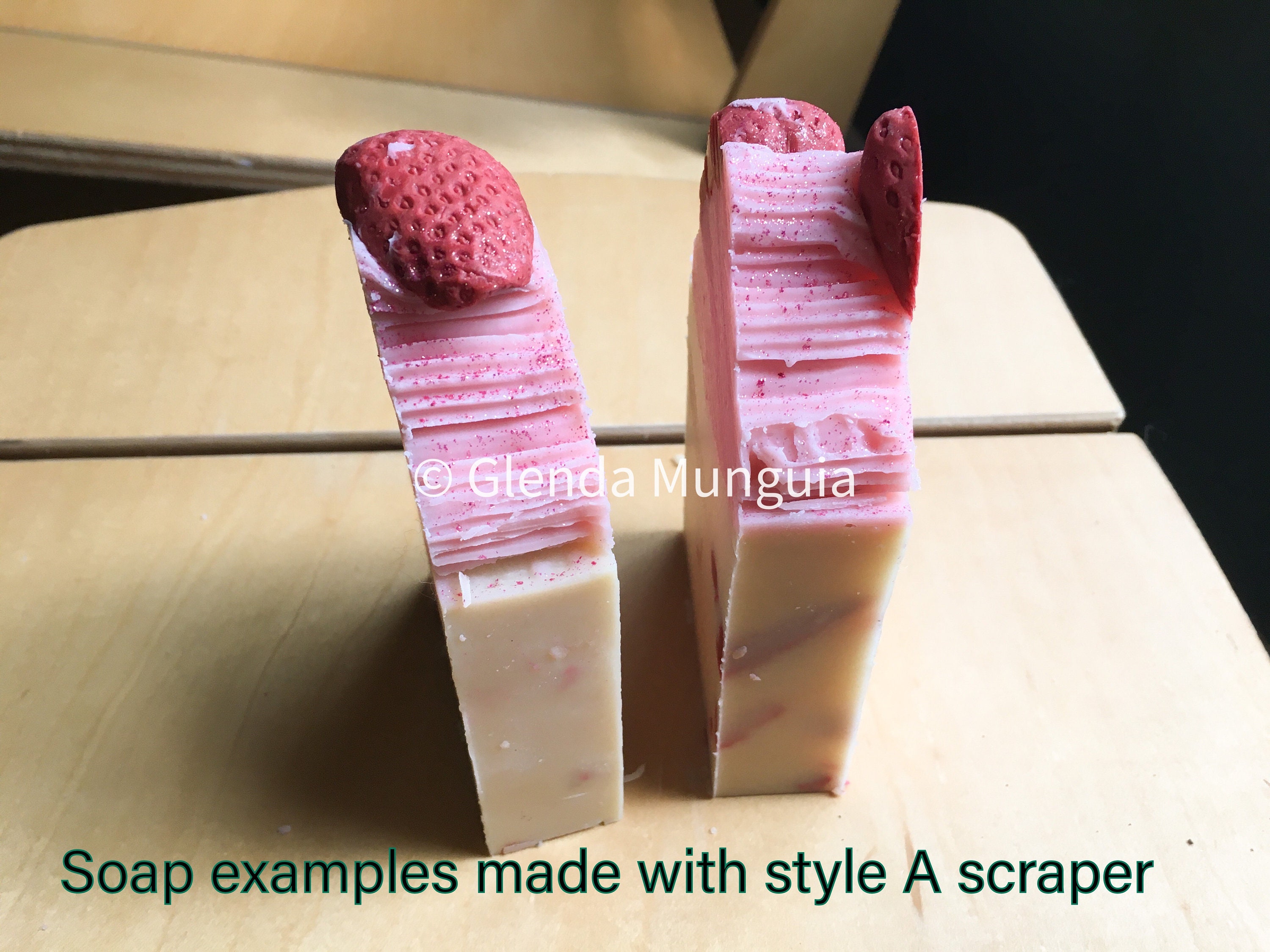 Frosted Look Soap Scrapers - Soap Making Tool - Etsy