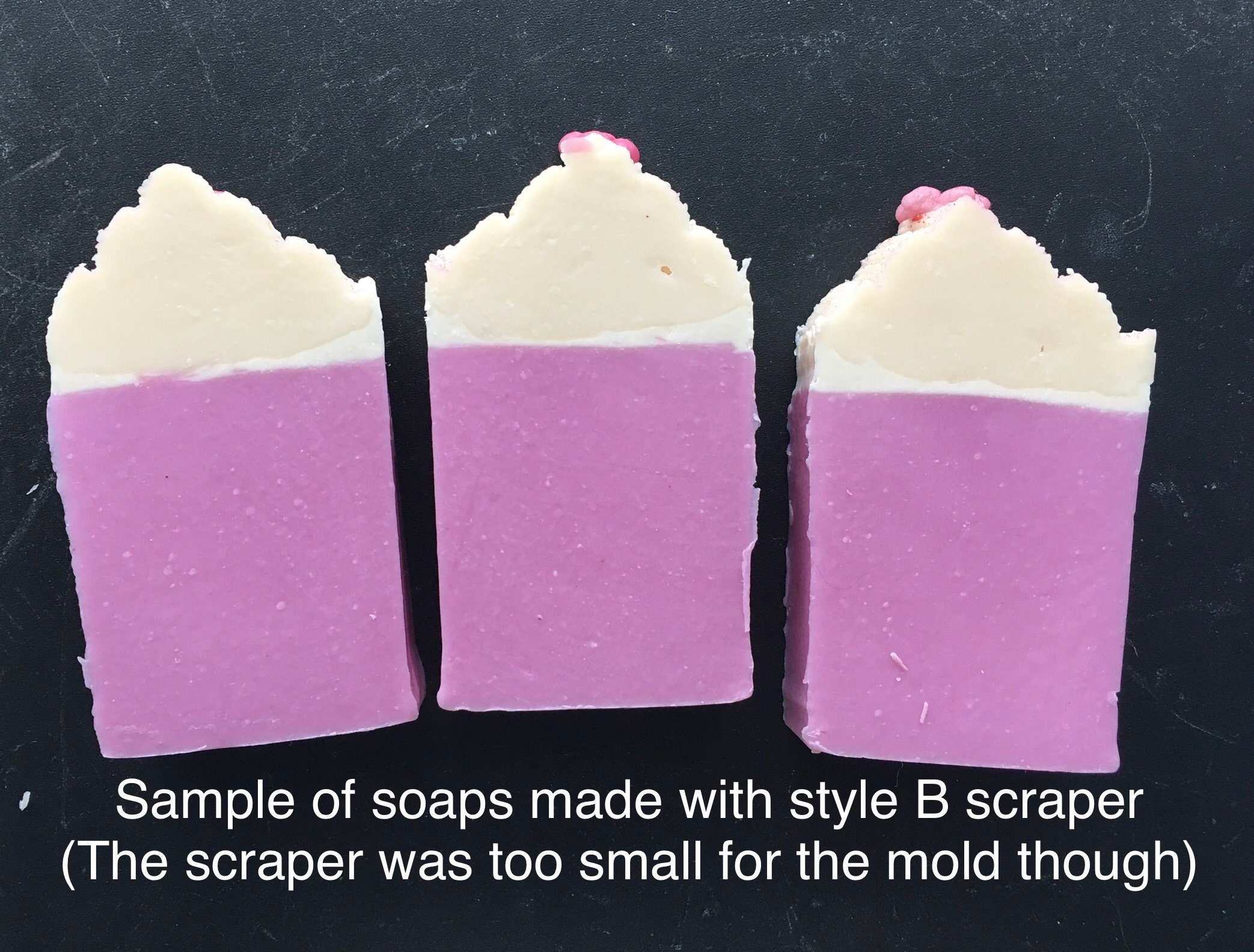 Frosted Look Soap Scrapers - Soap Making Tool - Etsy