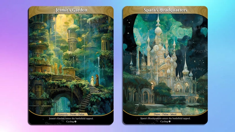 10x Triome Lands MTG Proxies - Etsy