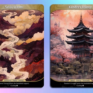 10x Triome Lands | MTG Proxies - Etsy