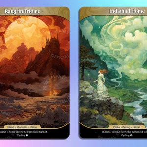 10x Triome Lands | MTG Proxies - Etsy