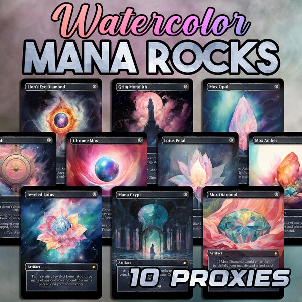 Mtg Proxy Commander - Etsy