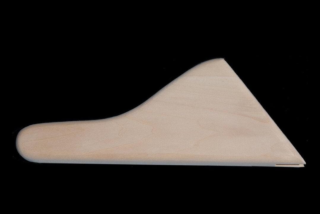 Large Wing Fan Handle - Wood - Native American Design - Dance Regalia ...