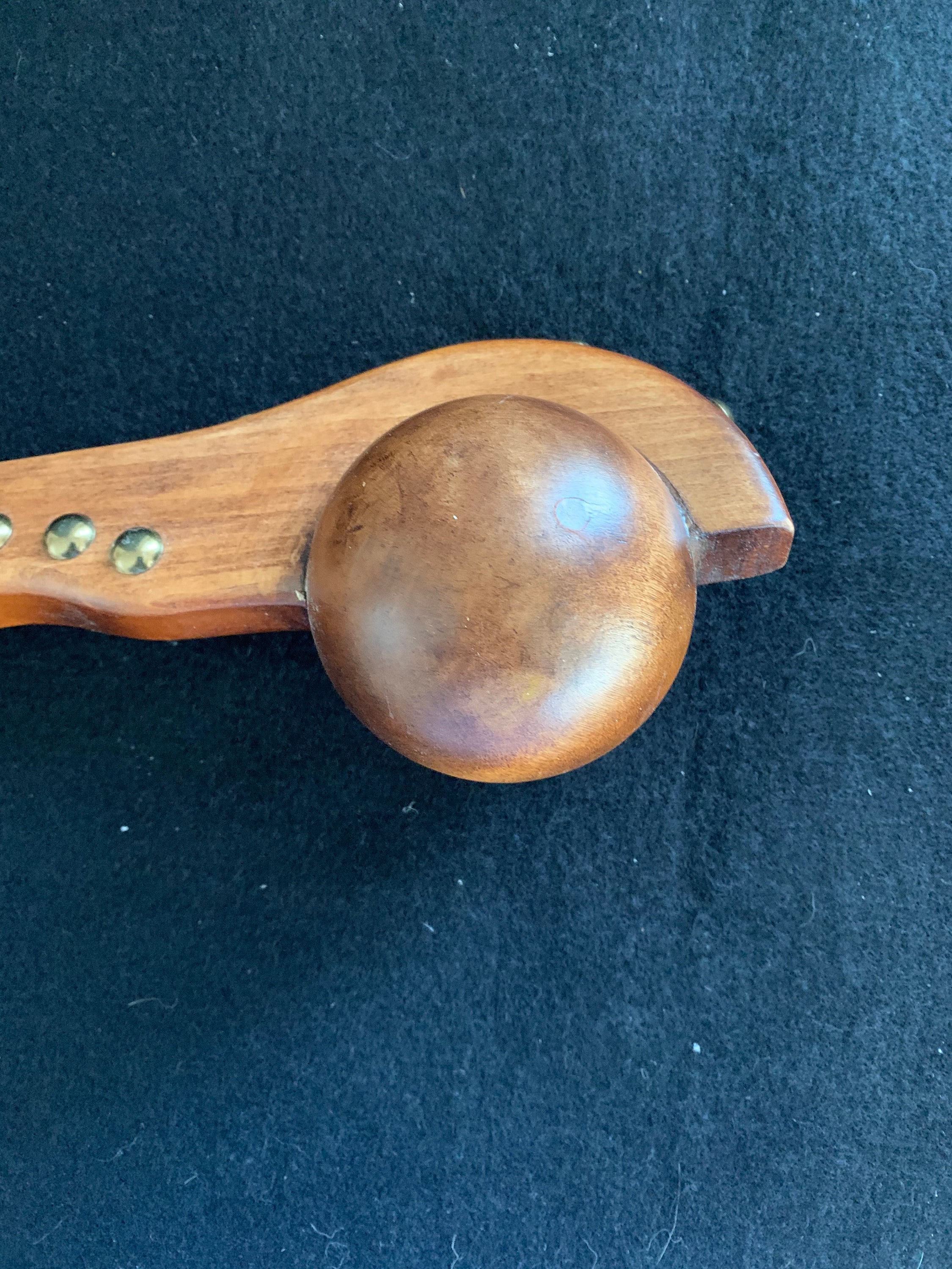 NEW Ball Head Dance Stick Finished Wood Native American Indian Regalia ...