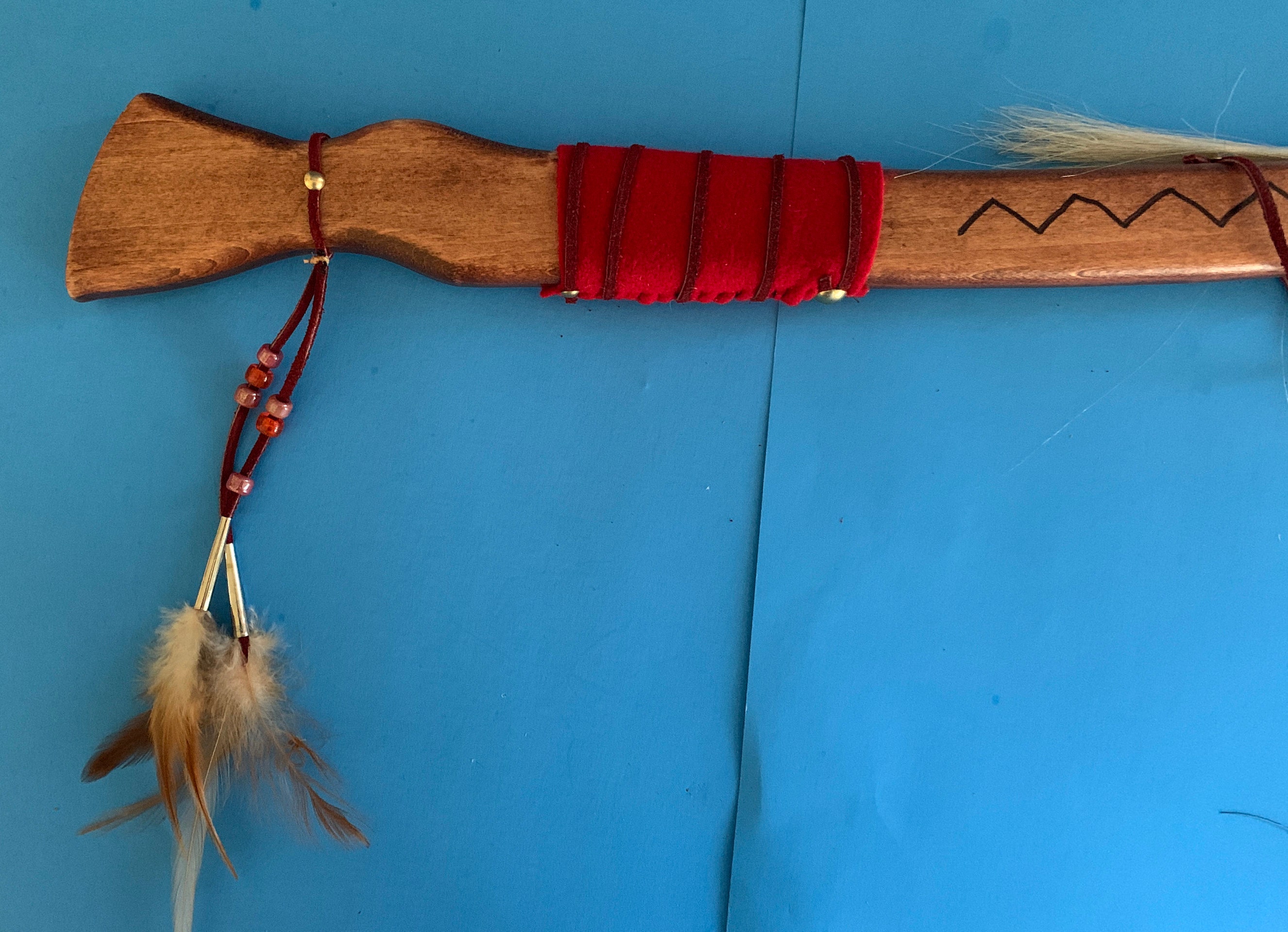 NEW! Horse Dance Stick - Finished -native American Design-wood-dance ...