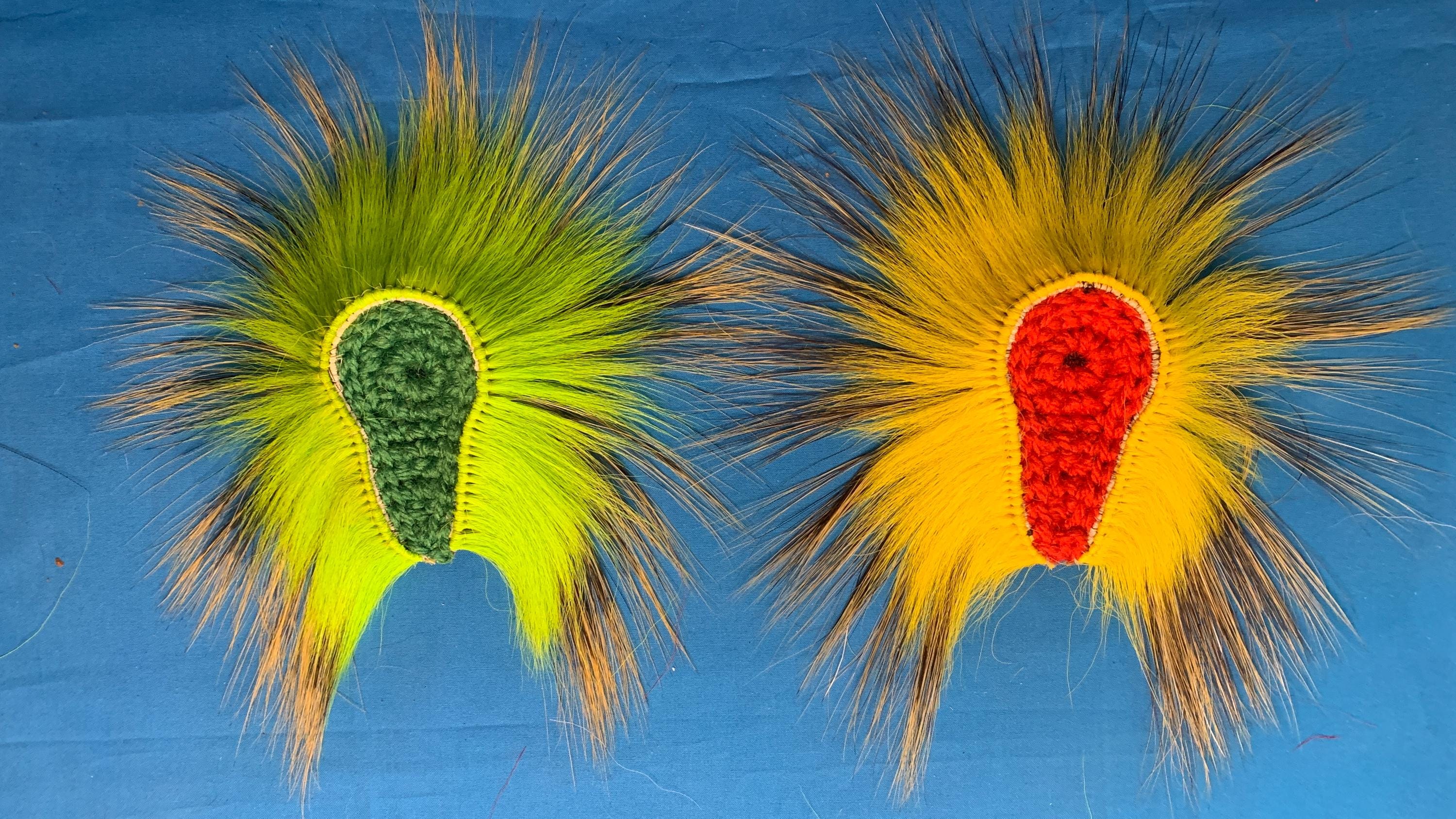 NEW! Porcupine Roach -pee Wee-native American Regalia-pow Wow-car ...