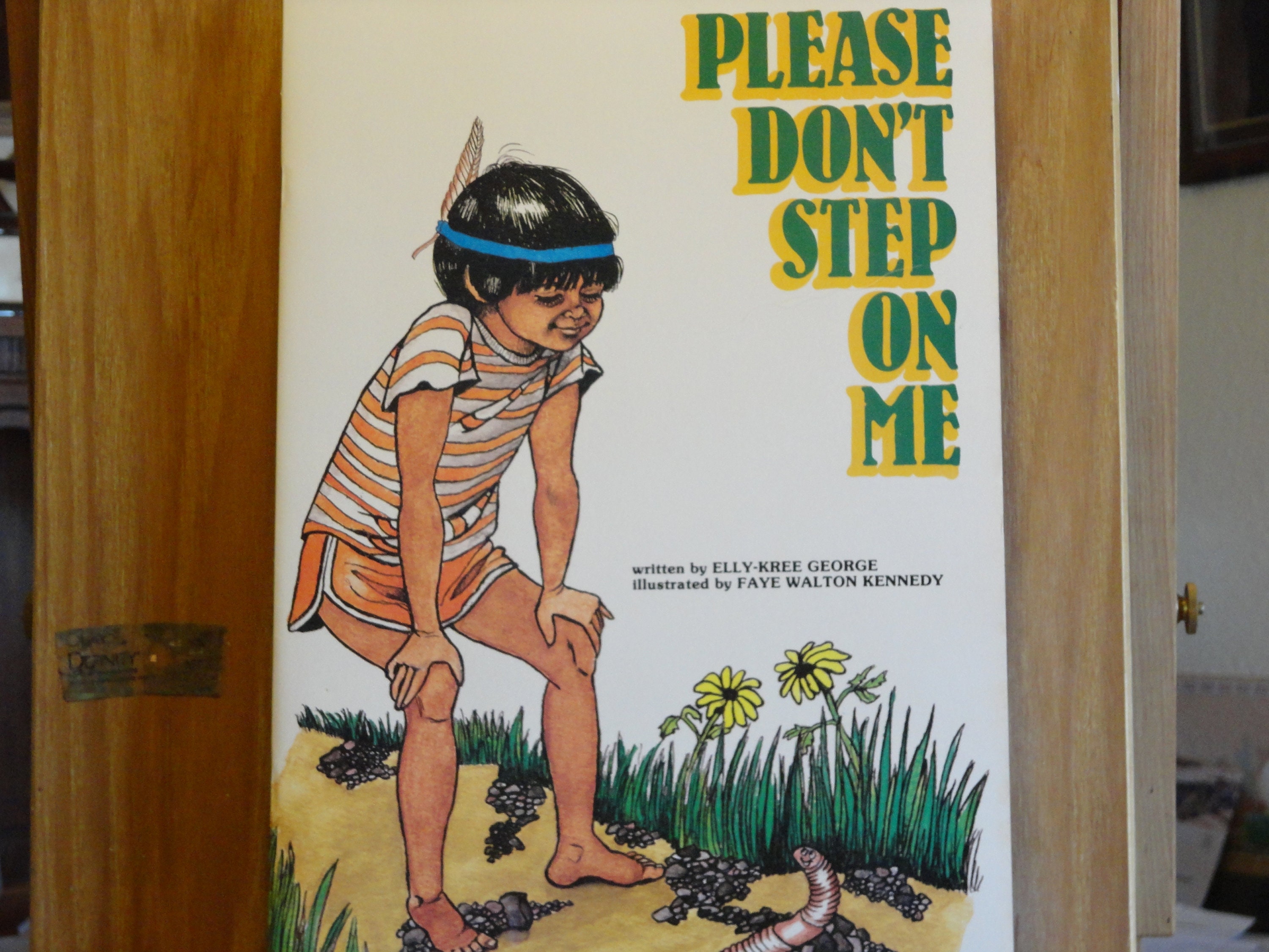 NEW Please Don't Step on Me Native American Indian Childrens Book - Etsy