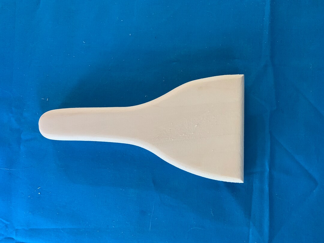 Large Flat Fan Handle - Native American Design - Wood - Dance Regalia ...