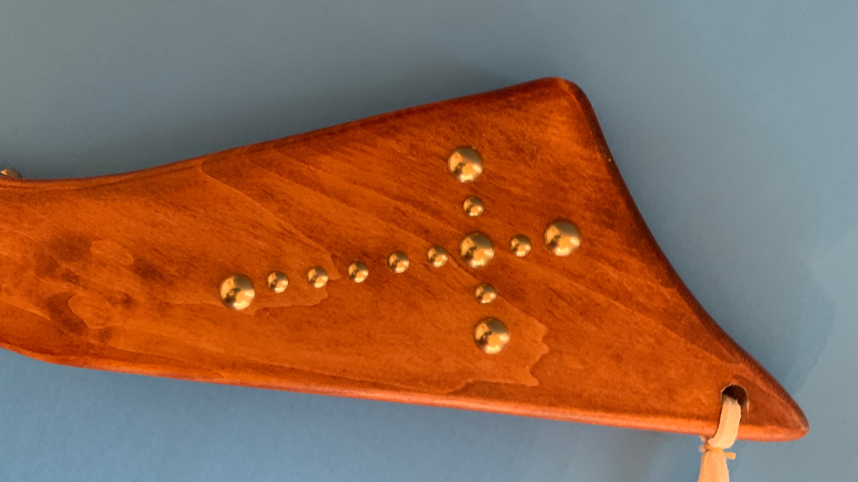 New! Gunstock Dance Stick - Finished - Native American Regalia, Pow Wow ...
