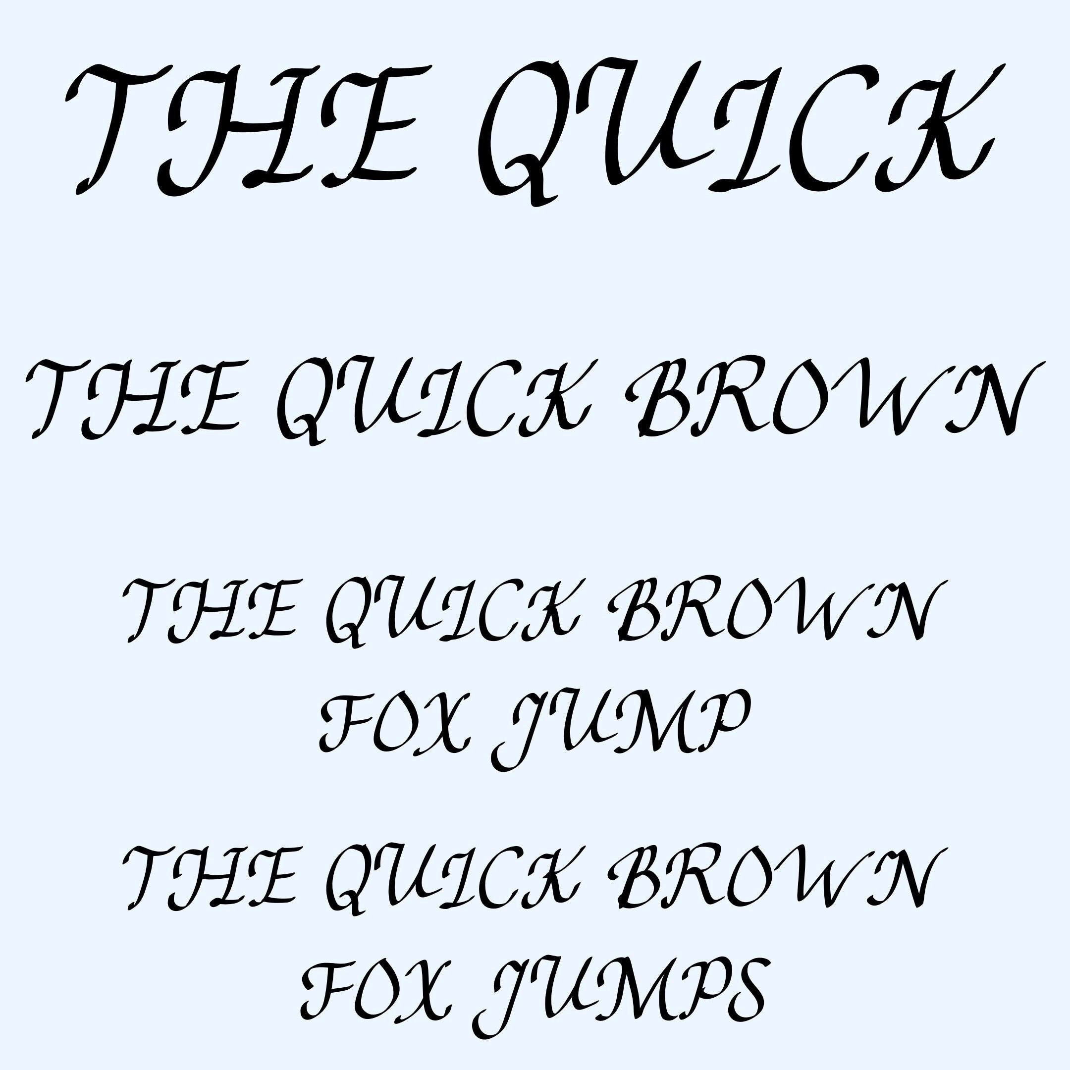 Semi Formal Script Handwritten Font, Otf Font, Digital Font Download ...