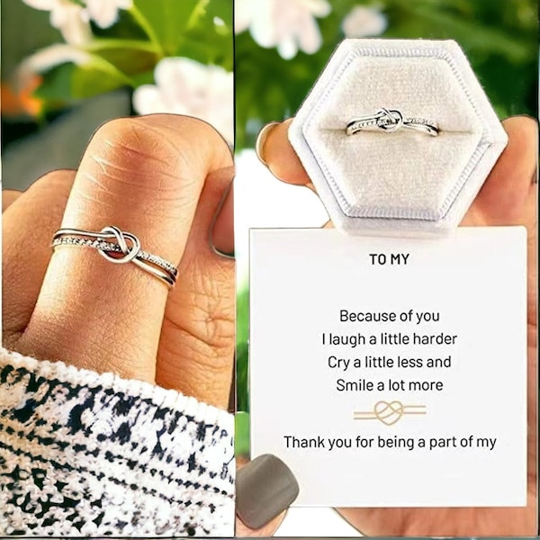 Mother Daughter Ring - Etsy