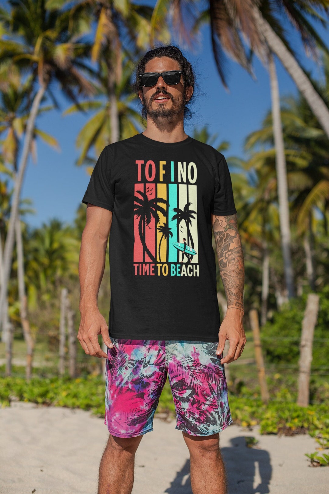 Tofino Surfer Shirt: Vancouver Island, Coastal Design - Etsy
