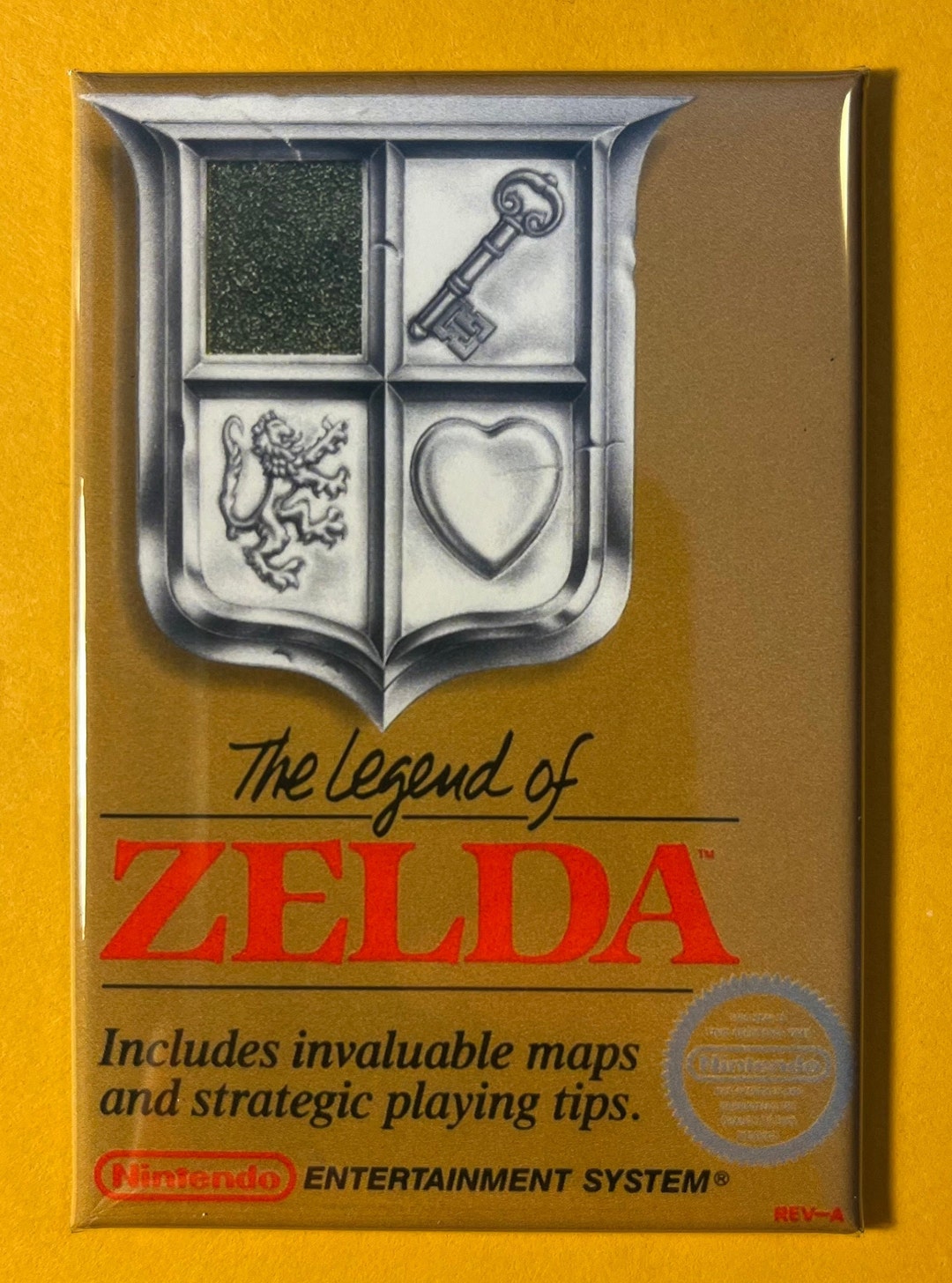 Magnet - the Legend of Zelda - Nintendo - NES - 2" X 3" - Etsy