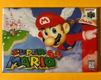 Magnet - Mario Kart 64 - Nintendo 64 - N64 - 2" X 3" - Etsy