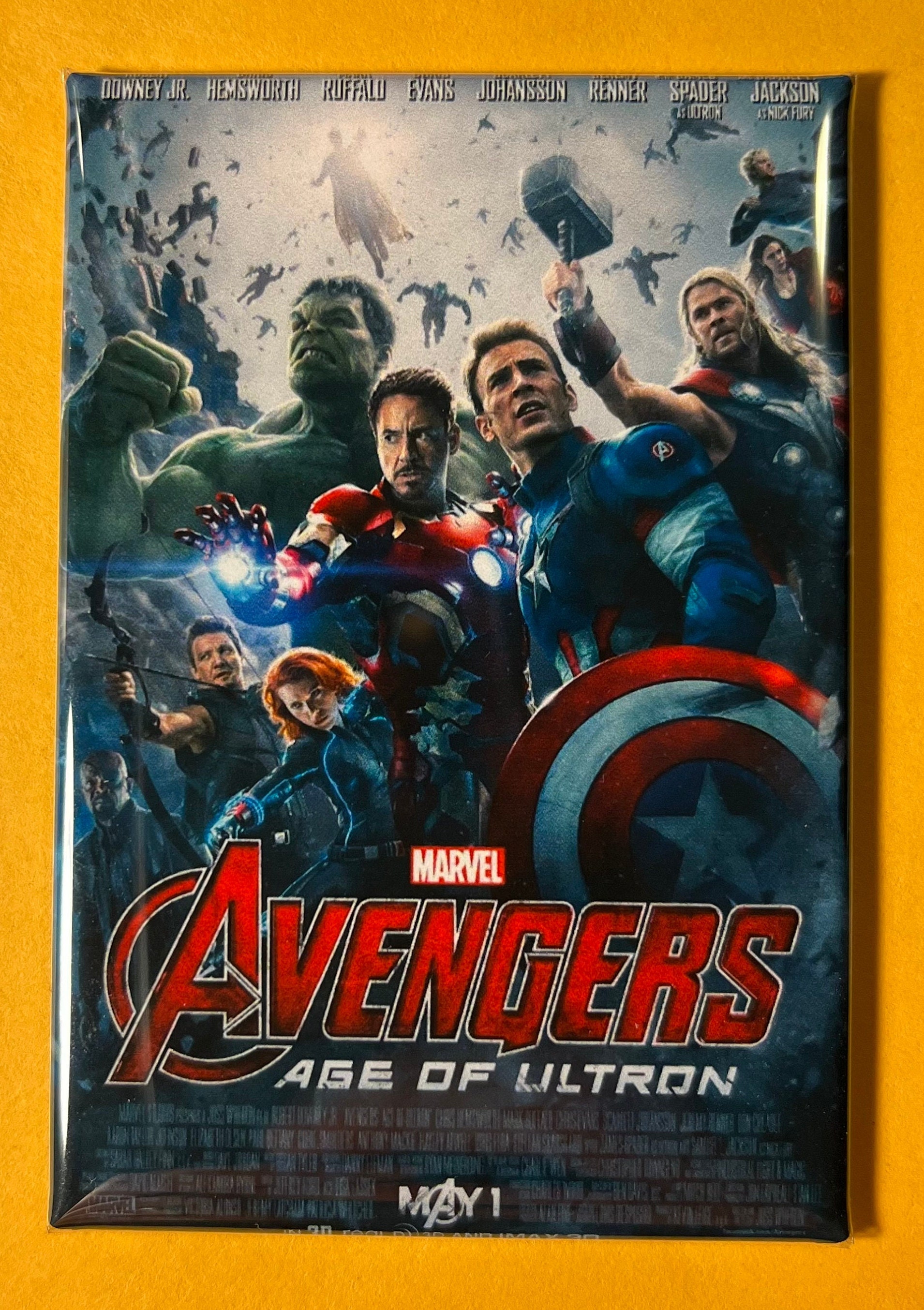 Magnet the Avengers Franchise Movie Poster Magnets MCU 2 X 3 - Etsy