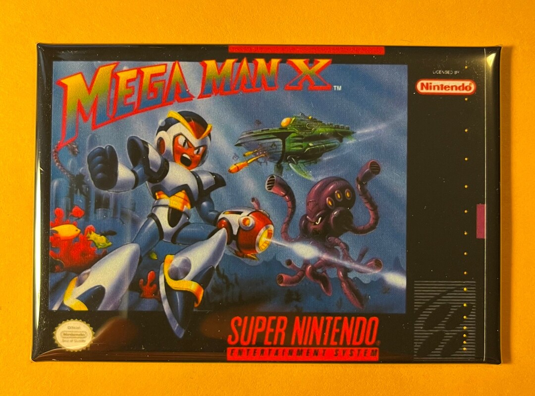 Magnet - Mega Man X - Super Nintendo - SNES - 2" X 3" - Etsy