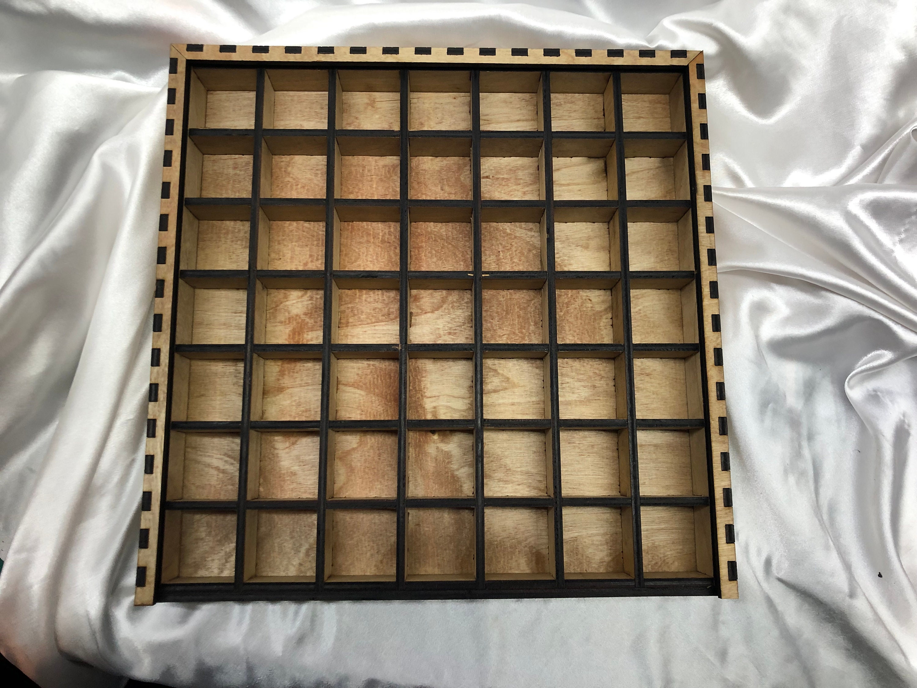 13 X 13 Wooden Typeset Drawer With Full-height Partitions – Perfect for ...