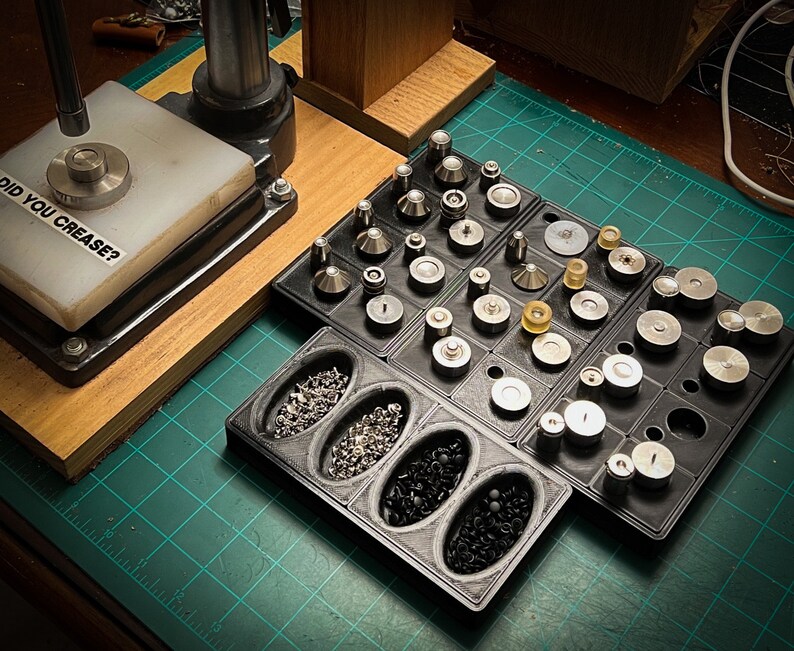 Efficient Rivet Setting Organizer Tray for Buckleguy and Compatible ...
