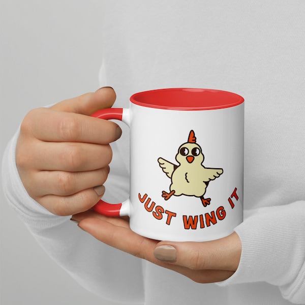 Just Wing It Mug - Etsy