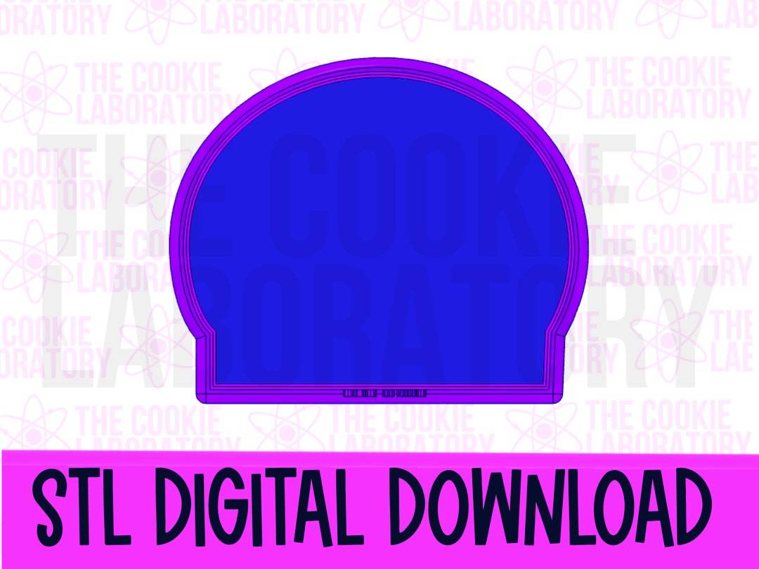 Swim Cap Swim Team Swimmer Cookie Cutter STL File Digital Download With ...