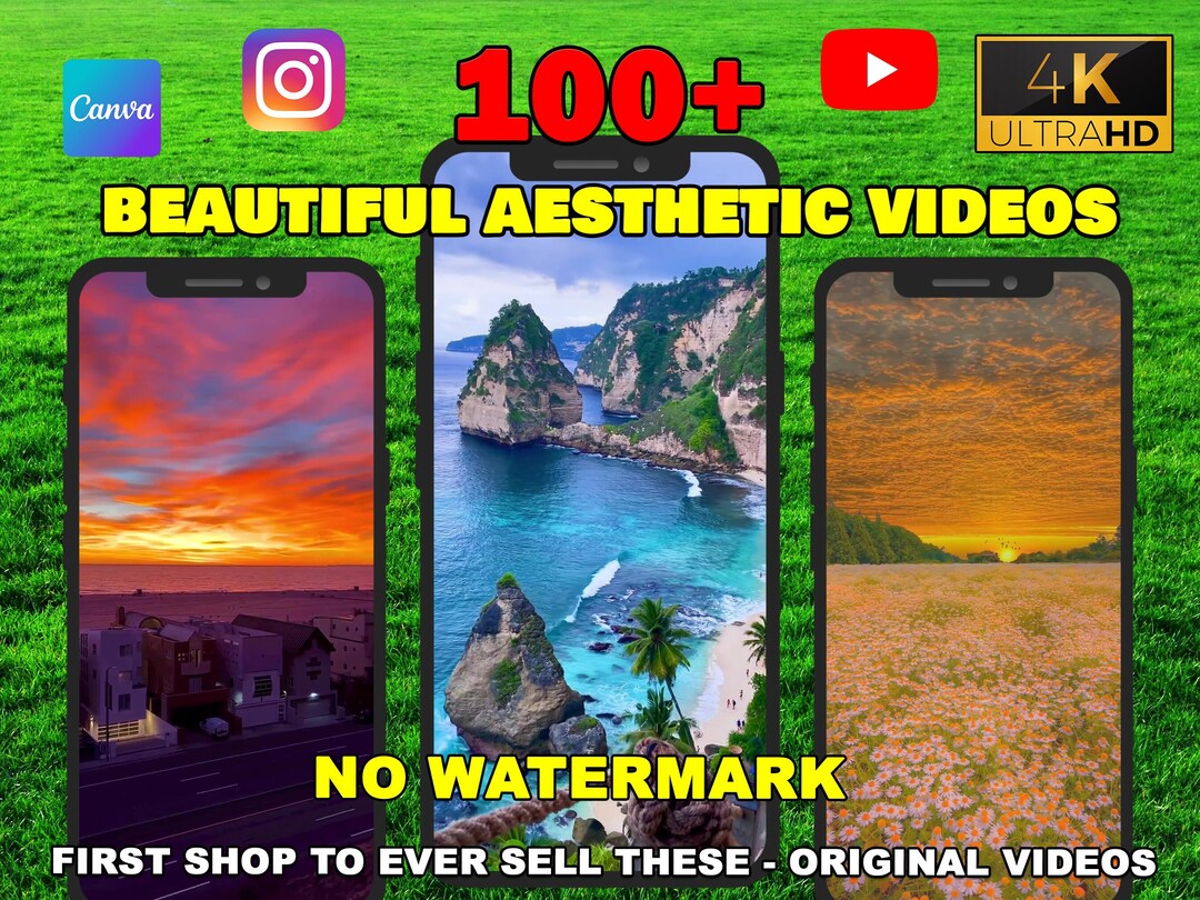 100+ Viral BEAUTIFUL BACKGROUND VIDEOS for Tiktok Instagram Youtube ...